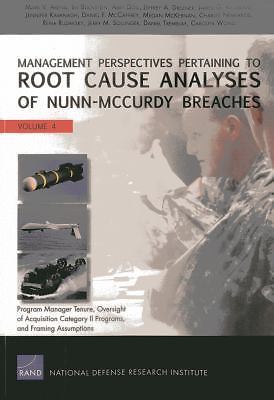 Management Perspectives Pertaining to Root Cause Analyses of Nunn ...