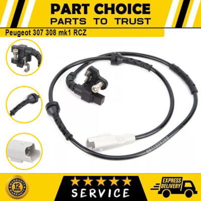 FOR Peugeot 307 308 mk1 RCZ ABS WHEEL SPEED SENSOR Fits REAR 9811808280 ...