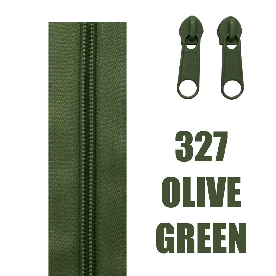 Continuous Zip Roll Multiple Colours Long Chain Zippers in Size 5 | eBay UK