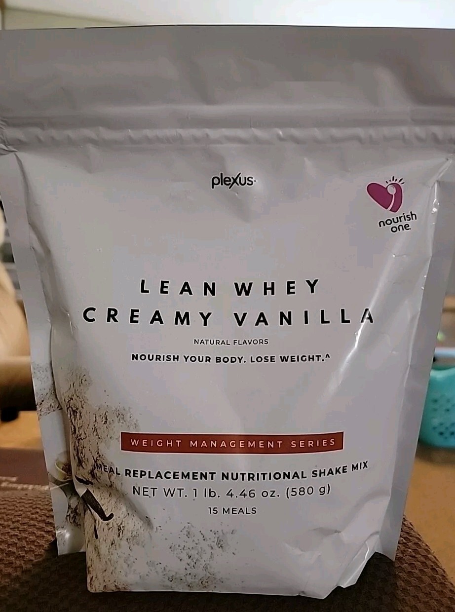 PLEXUS Lean Whey CREAMY VANILLA Weight Management Shake Mix 15 Meals ...