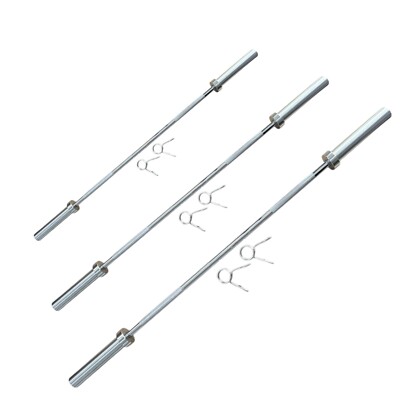 Chase Fitness Olympic Barbell Bar 2 inch Spring Clips Weight Lifting ...