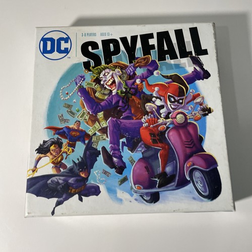 DC Universe Spyfall Social Deduction Party Card Game Board Game | eBay