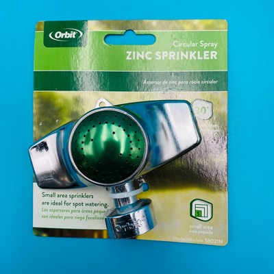 Orbit Circular Spray Zinc Sprinkler Green Model 58021N | eBay