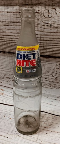 Vintage Glass Diet Rite Soda Pop Bottle | eBay