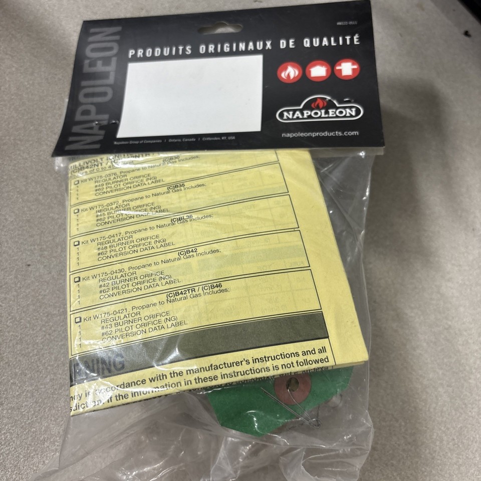 Napoleon Wolf Steel Conversion Kit (B42/46NTR) NG-LP W175-0420 #F4 | eBay