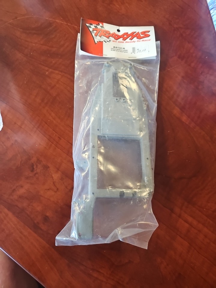 Traxxas 4431 Grey Upper Chassis Deck Composite Nitro Rustler Nitro ...