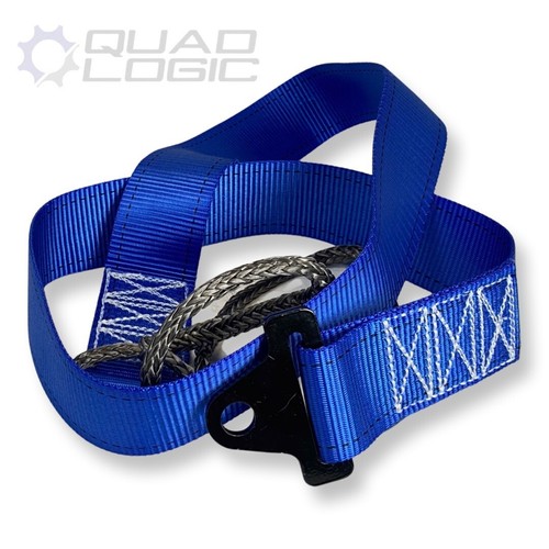 Polaris Can-Am Arctic Cat Universal ATV UTV Heavy Duty 4' Nylon Winch ...