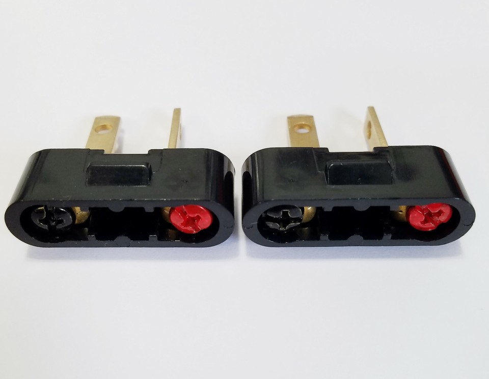 2 Pioneer Speaker Plug Connector SX-2500 SX-3000 SX-6000 SX-9000 QX ...