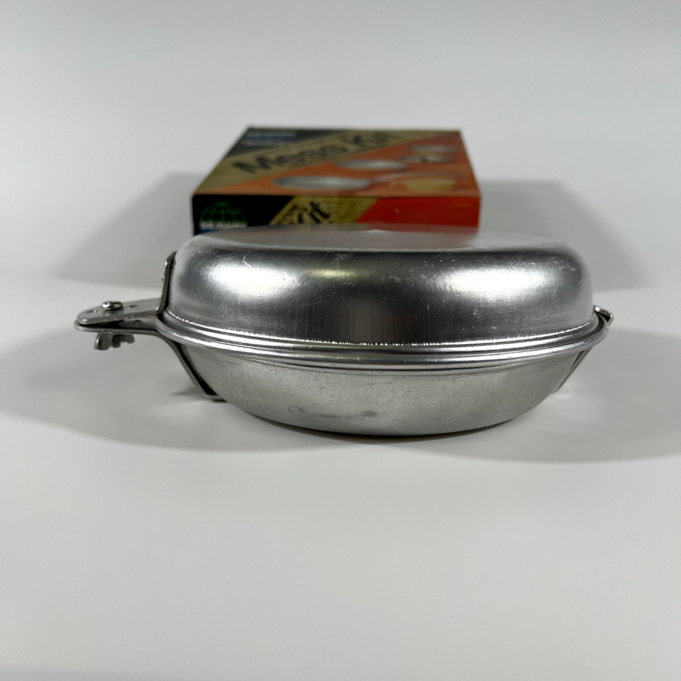 Vintage Seaway Heavy Duty Aluminum 5 Piece Scout Type Mess Kit Cook Set ...
