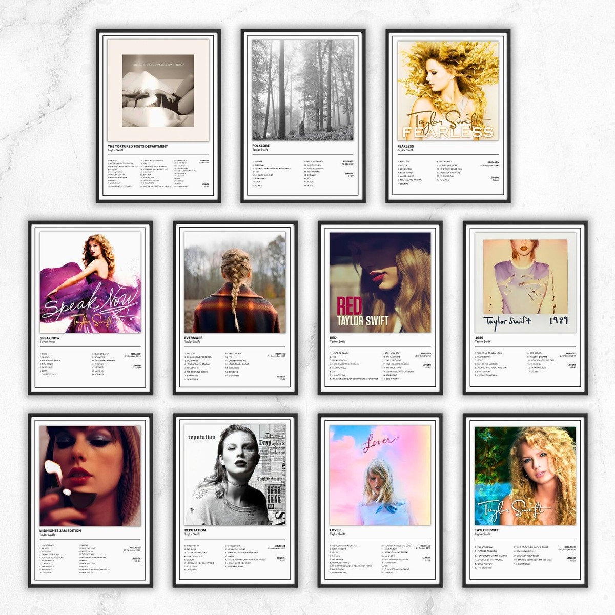 Taylor Swift Albums List