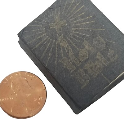 1920s Vintage MINIATURE NEW TESTAMENT HOLY BIBLE MINI BOOK 1 1/2 ...
