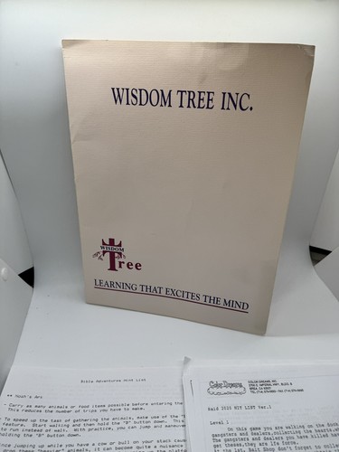 Wisdom Tree Account Executive Sales Folder Promotional Material ...