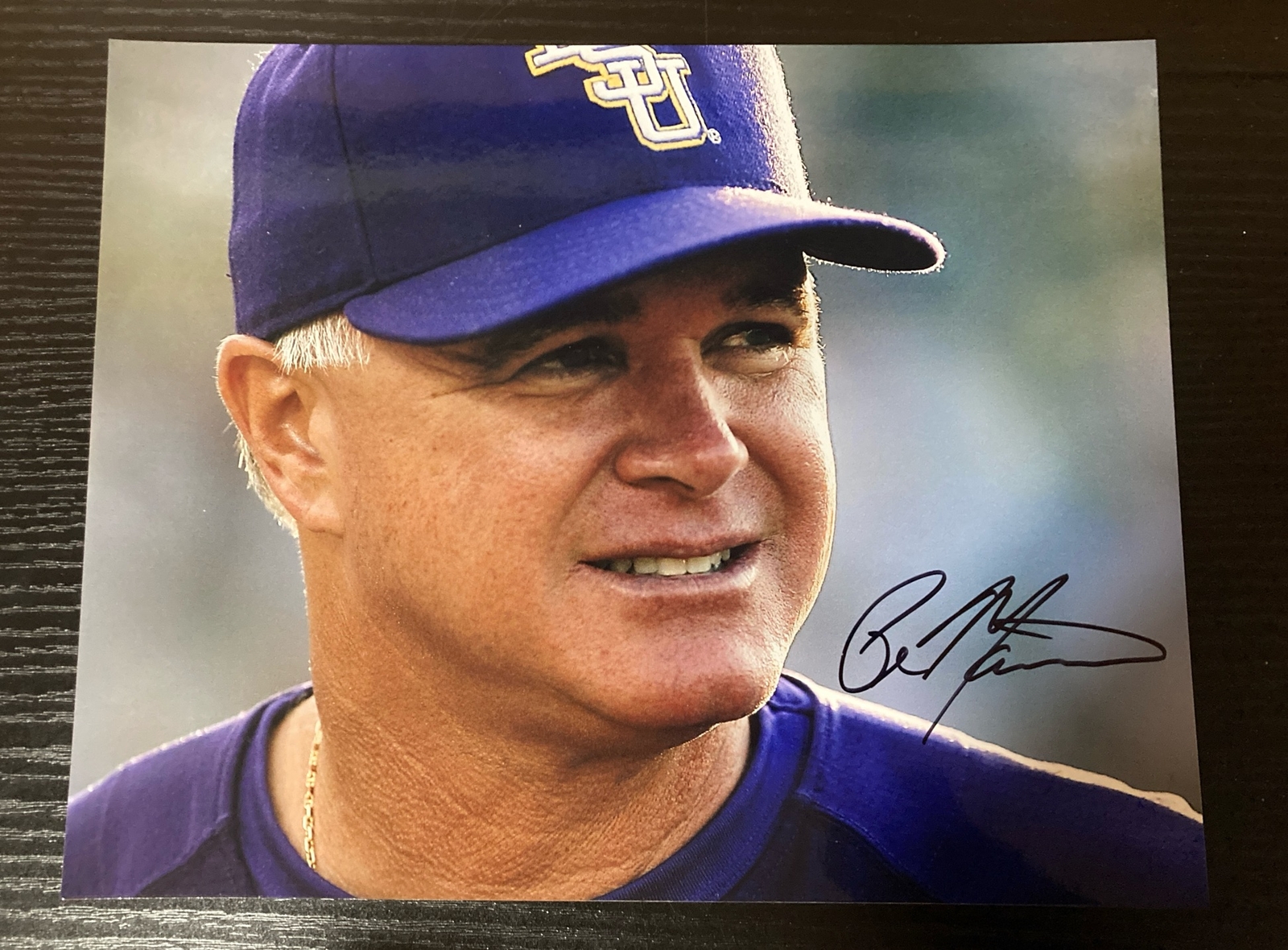 PAUL MAINIERI Signed 8x10 Photo. LSU Baseball Coach. | eBay