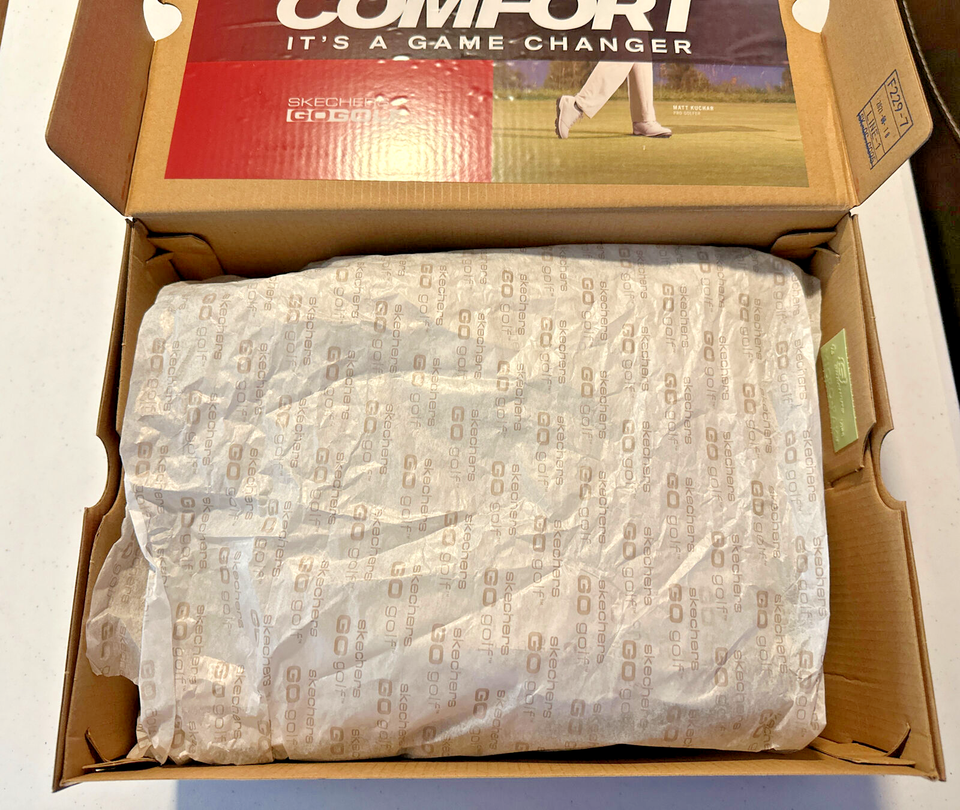 NEW! Skechers GO GOLF Arch Fit Line Up Men's Golf Shoes - Grey - Sz 9 ...