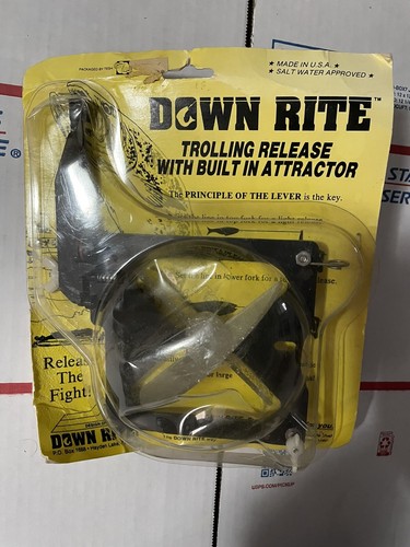 Down Rite Trolling Release With Built In Attractor Salt Water Approved ...