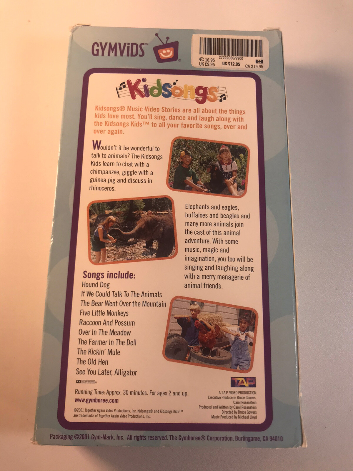Kidsongs Vhs Ebay Tape