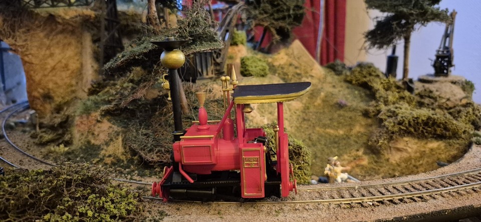 O-16.5 / NG7 Narrow Gauge Rowland Emett Style Loco | eBay UK
