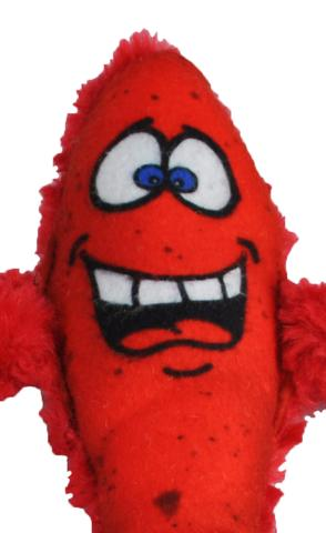 Larry Lobster Dog Toy Red | eBay