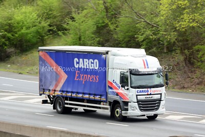 Truck Photo 12x8 - DAF CF - Cargo Express - BU71 LSJ | eBay UK