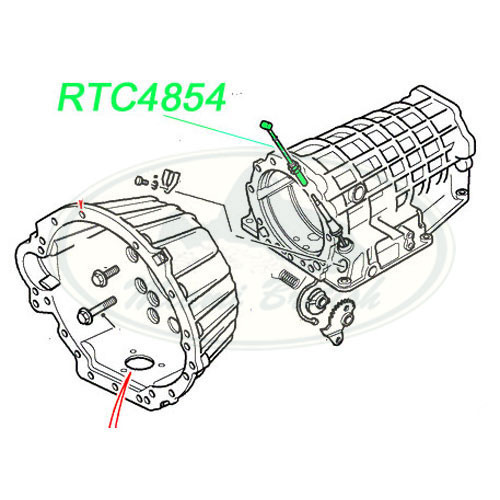LAND ROVER KICKDOWN TRANSMISSION CABLE DISCOVERY RR CLASSIC DEFENDER ...