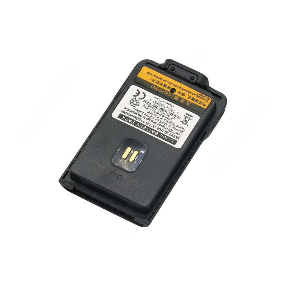 2000mAh BL1506 Battery For Hytera BD502 BD505 BD505 BD555 BD50X BD502i ...