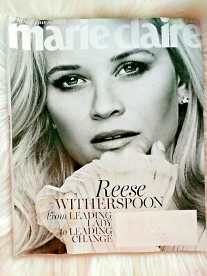 Marie Claire Spring Fashion Issue March 2018 Reese Witherspoon Magazine ...