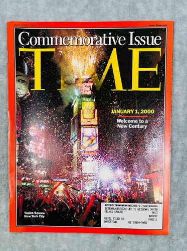 🎉🎉🎉Commemorative Issue TIME MAGAZINE January 1, 2000 🎉🎉🎉 | eBay