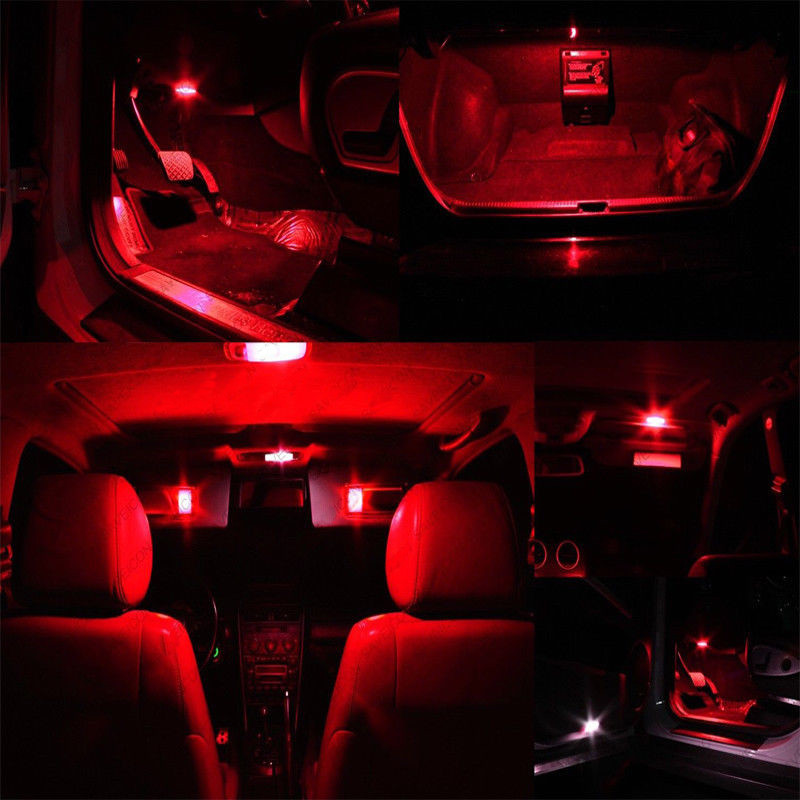 Red Interior Car Lights