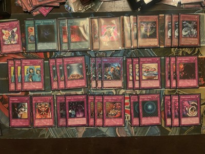 Yugioh - Edison Format - Burn Deck - Dimension Wall, Secret Barrel, | eBay