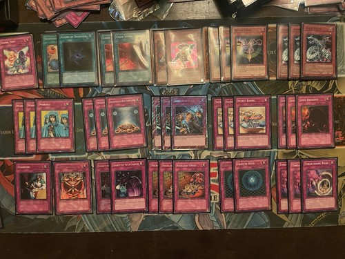 Yugioh - Edison Format - Burn Deck - Dimension Wall, Secret Barrel, | eBay