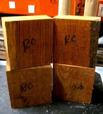 FOUR (4) RED OAK BOWL BLANKS LATHE TURNING BLOCK 6 X 6 X 3" | eBay