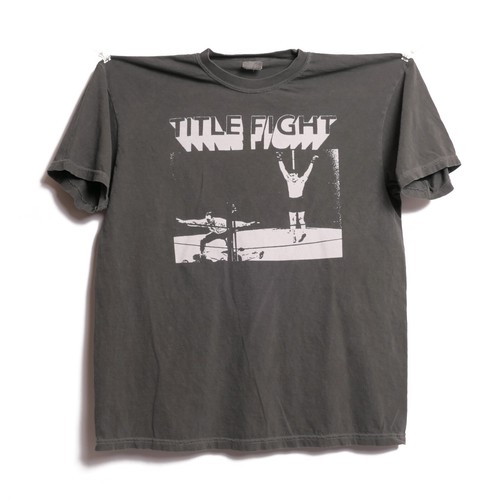 Title Fight Band Tee Ultra Faded Shoegaze Indie Rock Tour Ambient ...