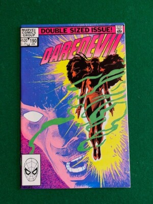 Daredevil # 190 - Resurrection of Elektra, Miller story & cover NM ...