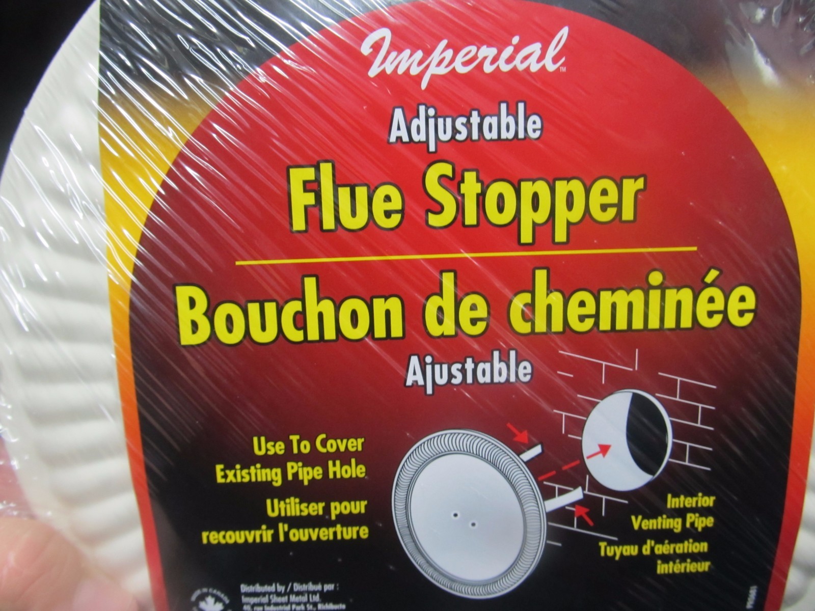 Imperial Adjustable Flue Stop 6 to 8 In. BM0353 for sale online | eBay