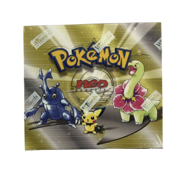 Wizards of the Coast Pokemon Trading Card Game Neo Genesis Booster Box ...