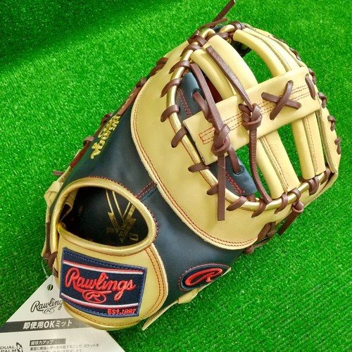 Rawlings GR2FHTC3ACD Glove Hyper Tech First Base R2G N/CAM Rubberball ...