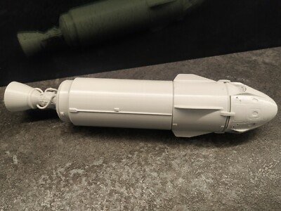 3d printed Space X Dragon Nasa Crew Space Capsule & Service module 1:72 ...