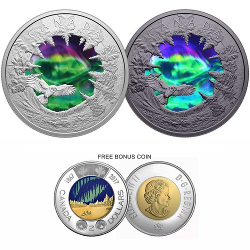2025 $30 Magic of the Northern Lights - 2oz Fine Silver Coin + FREE ...