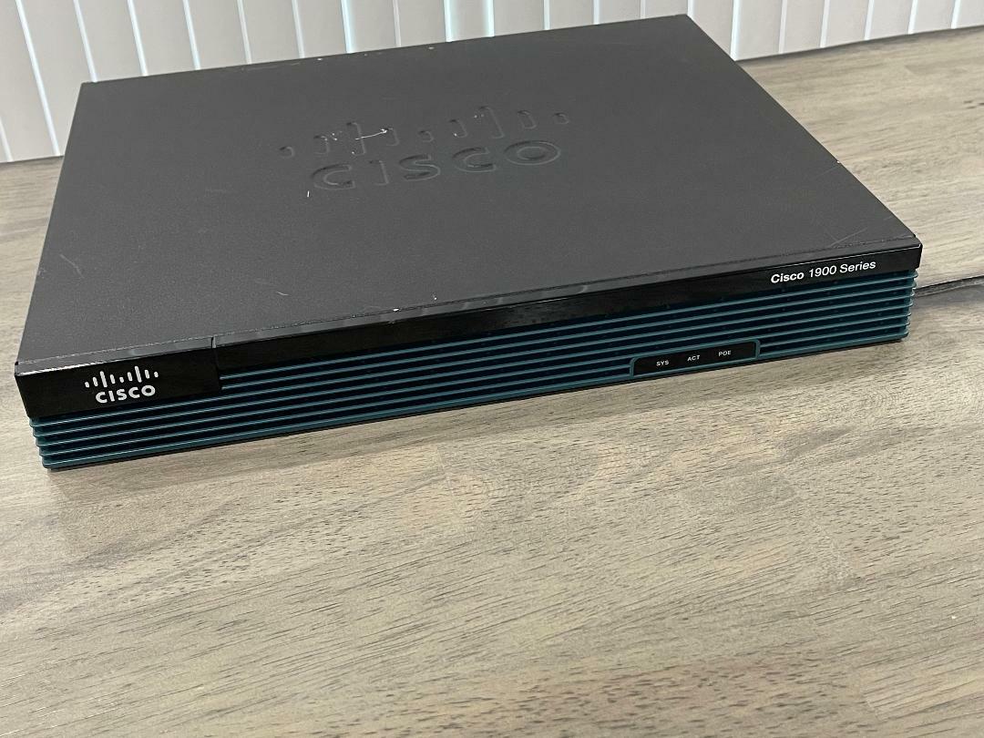 (EACH) CISCO1921/K9 1900 Series Router with 2 GE Port, 2 EHWIC Slots | eBay