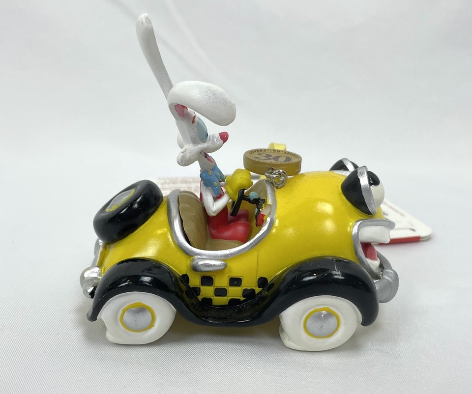Disney Store Roger Rabbit Benny Cab Yellow Taxi Sketchbook Ornament ...