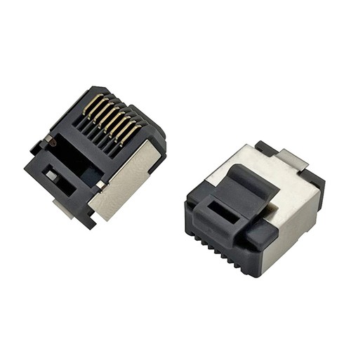 10PCS RJ45 Connector Special 8P8C Short Body Modular Plug Male with6694 ...