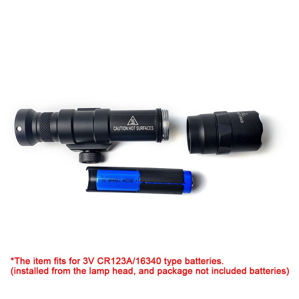 M600B M300B Mini Light LED Constant/Momentary weapon Flashlight with ...