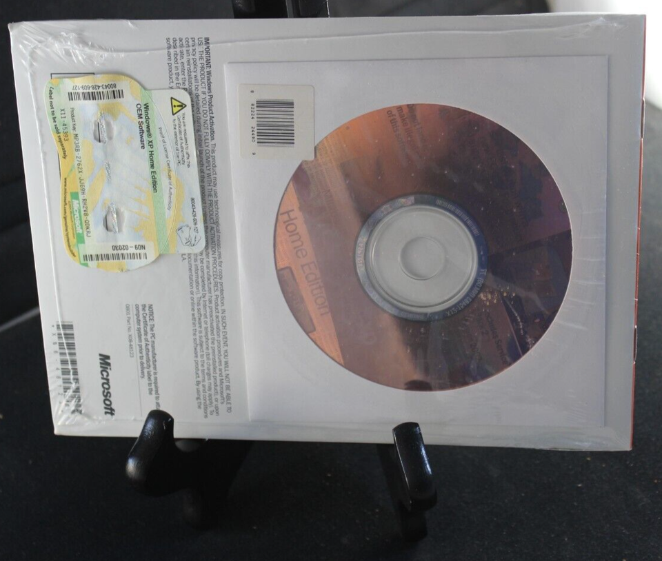 2002 Microsoft Windows XP Home Edition CD English | eBay