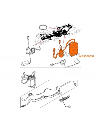 Land Rover Range Rover Sport LR3 Engine Fuel Module Pump WGS500051 New ...
