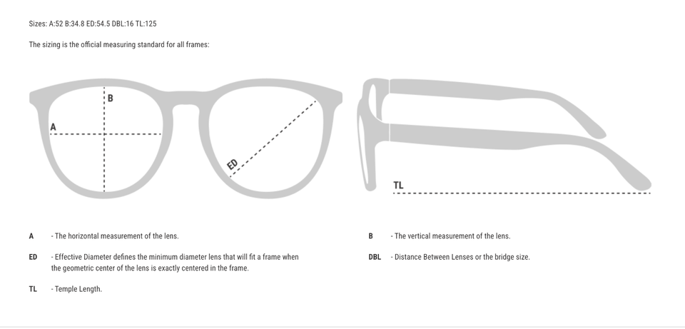 Liberty Sport Z8 Y70 Rec Specs Frames Black/Translucent Blue Size 47-15 ...