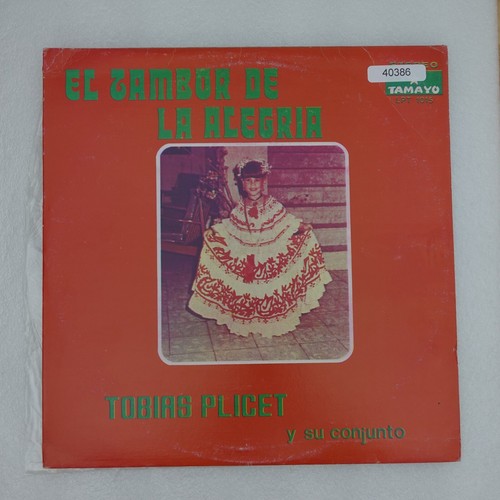 Tobias Plicet Y Su Conjunto El Tambor De La Alegria LP Vinyl Record ...