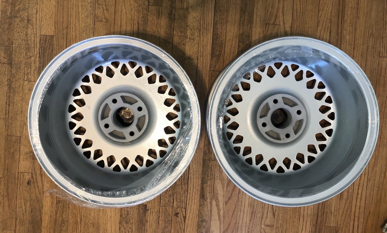 2002 15" RIAL BMW 4x100 Wheels 2002tii E21 1600 NICE PAIR | Black ...