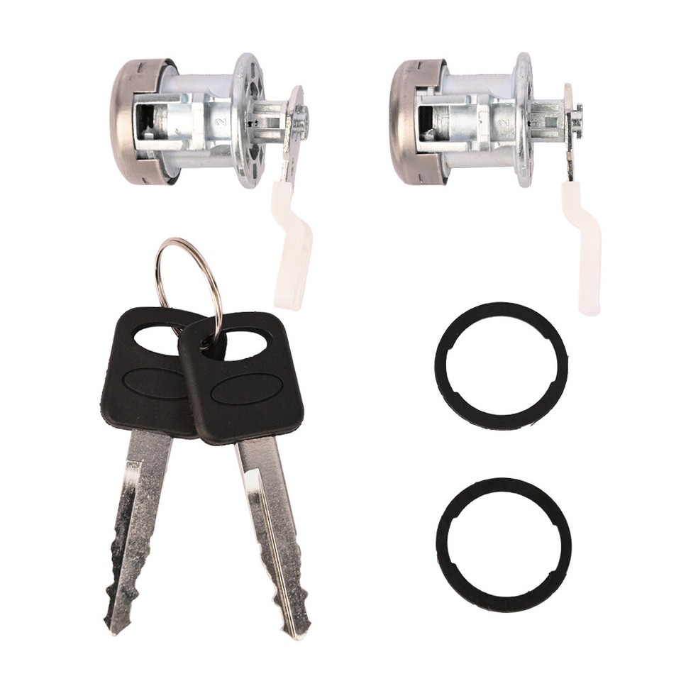Front Door Lock Cylinder w/2 Keys For Ford F-150 97-11 F-250 F-350 ...