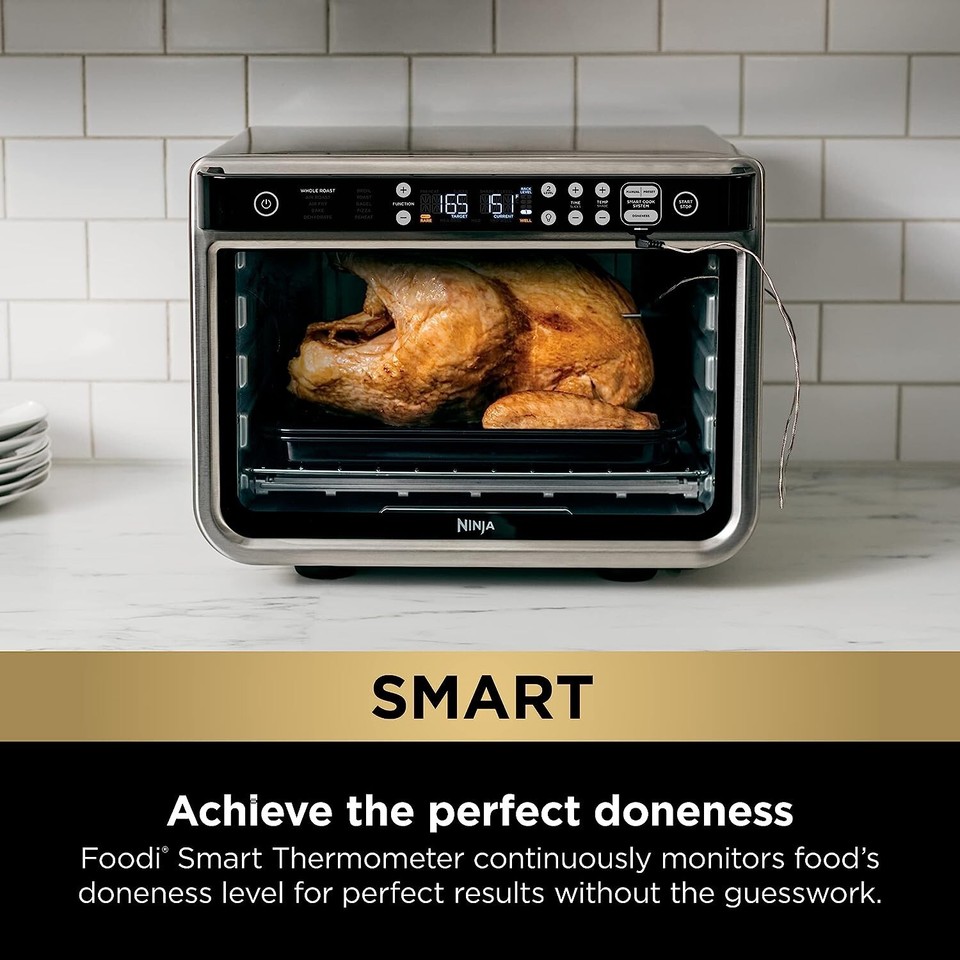 Ninja DT251 Foodi 10-in-1 Smart XL Air Fry Oven Bake, Broil, Toast ...
