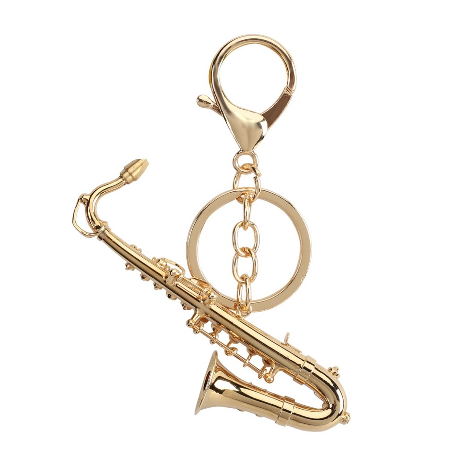 Miniatures Saxophone Keychain for Car keys | eBay
